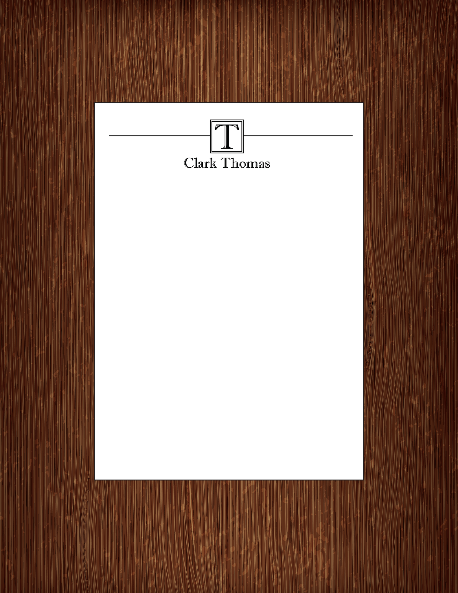 Clark Thomas - 5x7 Personalized Notepad – WaterMark Stationers