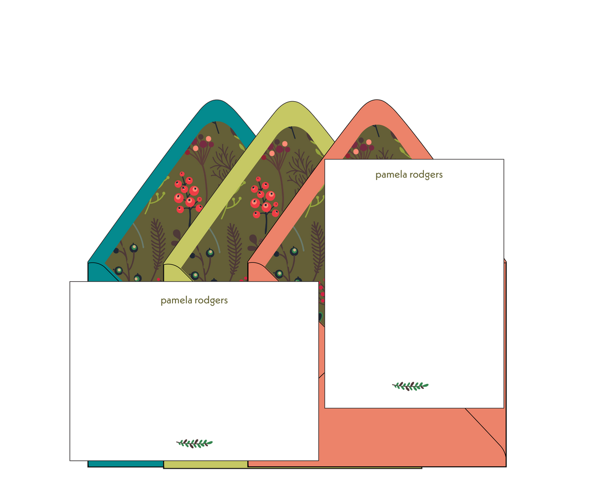 Pamela Rodgers - Personalized Stationery – WaterMark Stationers